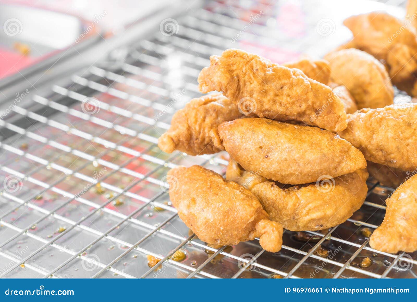 Fried fish ball stock image. Image of cooking, frying - 96976661
