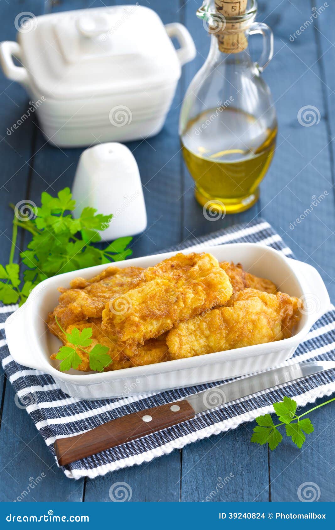 Fried fish in a batter stock photo. Image of fresh, omega - 39240824