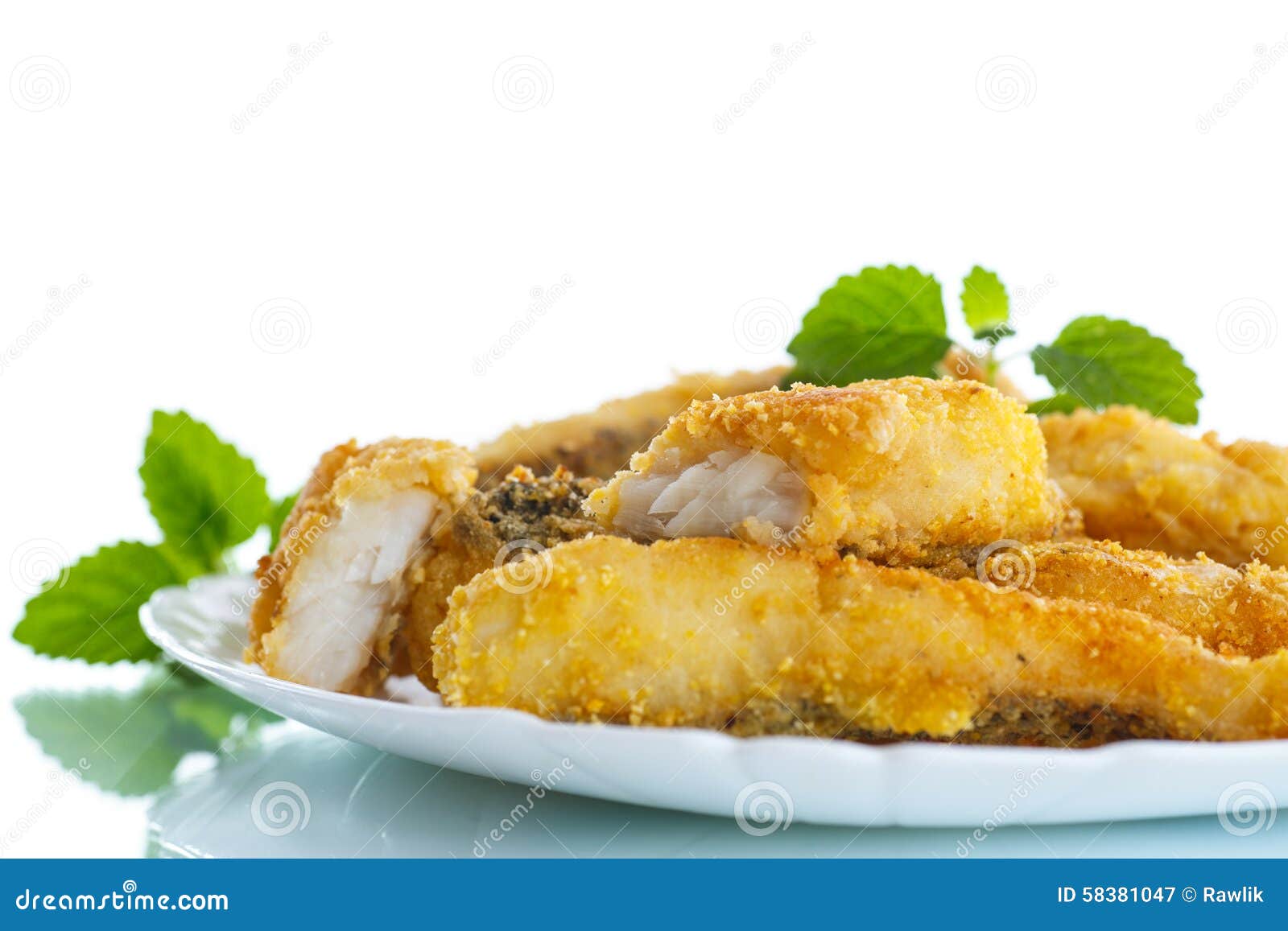 Fried fish stock image. Image of diet, juice, fish, dinner - 58381047