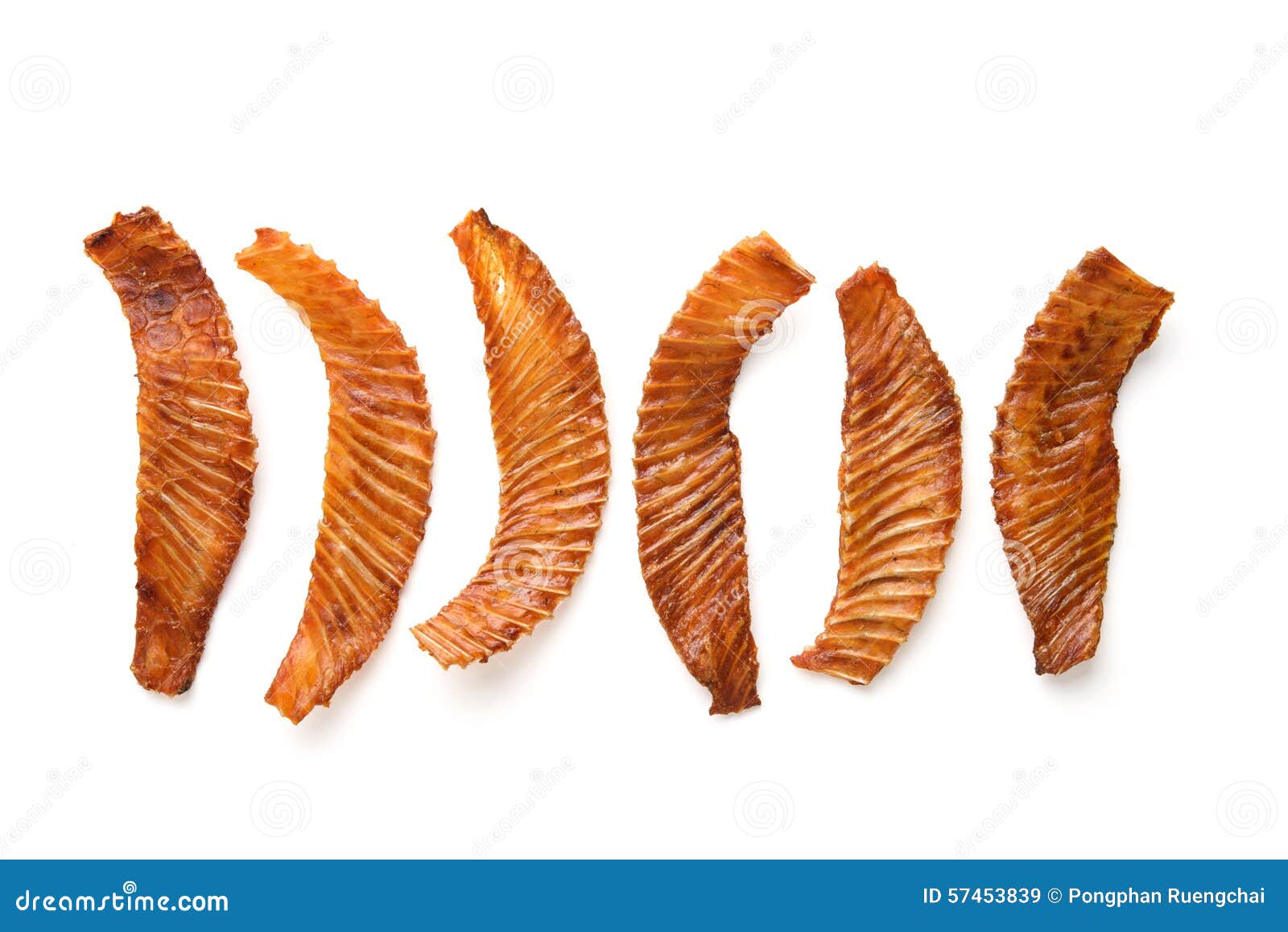 Fish Bones On A Plate Stock Photography | CartoonDealer.com #41099762
