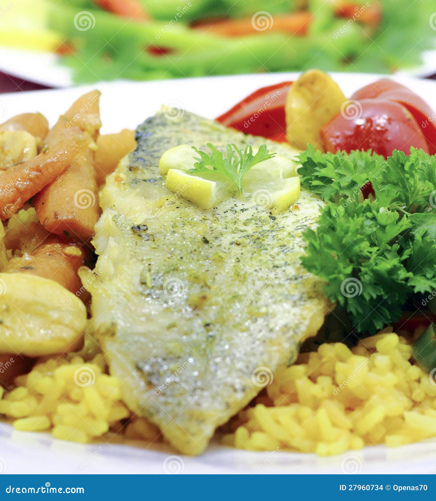 Fried fish fillet stock photo. Image of fresh, seafood - 27960734