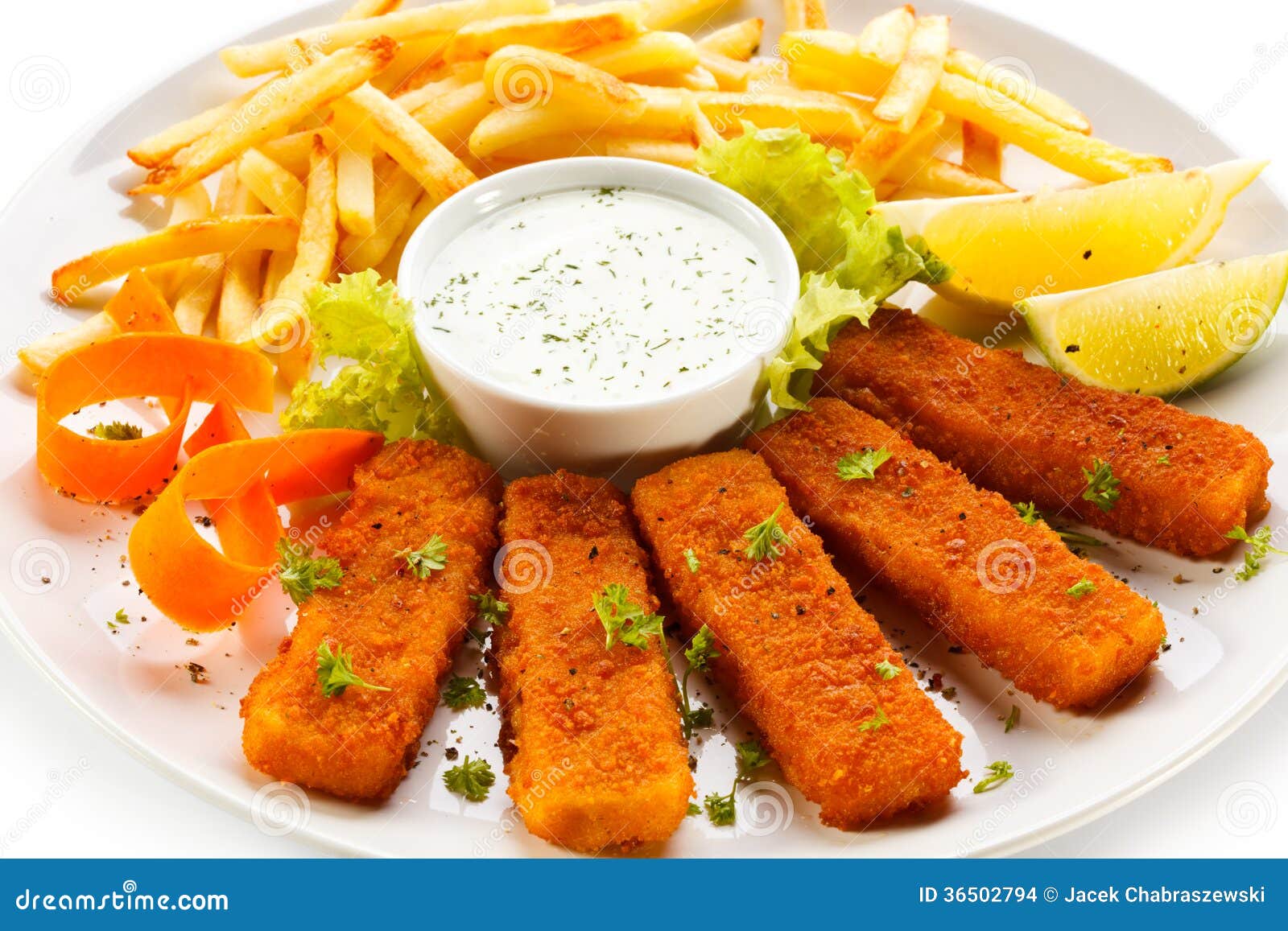 Fried fish fingers stock photo. Image of food, healthy - 36502794