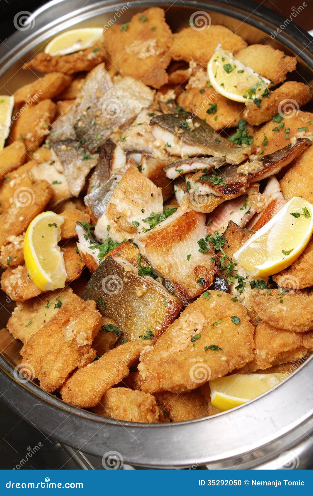 Fried Fish stock photo. Image of asian, selective, diet - 35292050