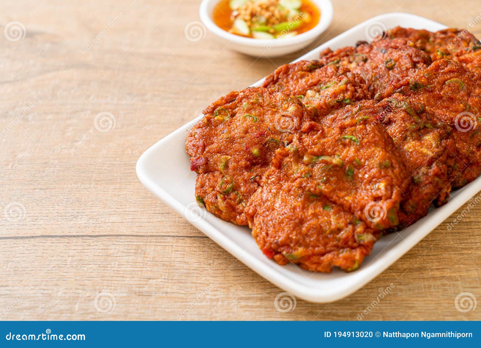 Fried Fish Paste Balls or Deep Fried Fish Cake Stock Photo - Image of ...
