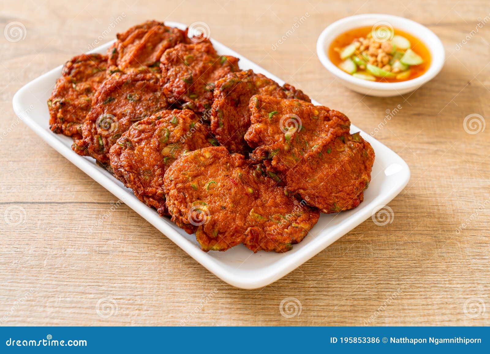 Fried Fish Paste Balls or Deep Fried Fish Cake Stock Photo - Image of ...