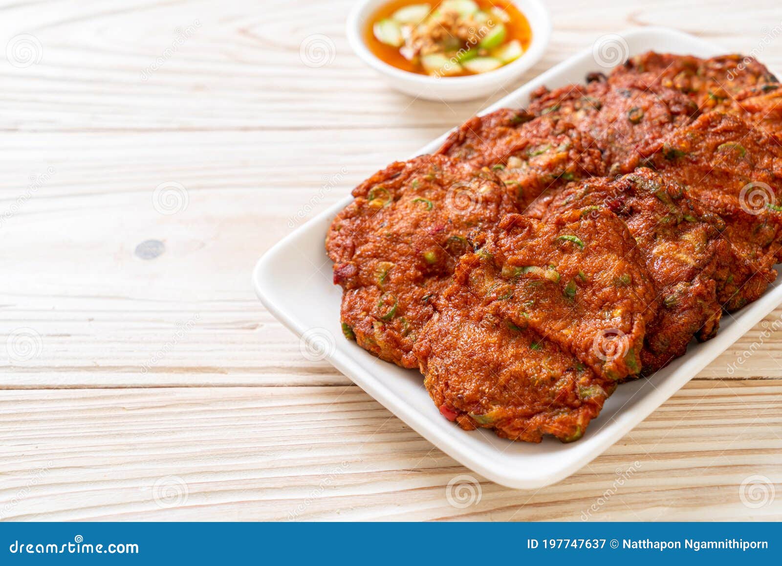 Fried Fish Paste Balls or Deep Fried Fish Cake Stock Image - Image of ...