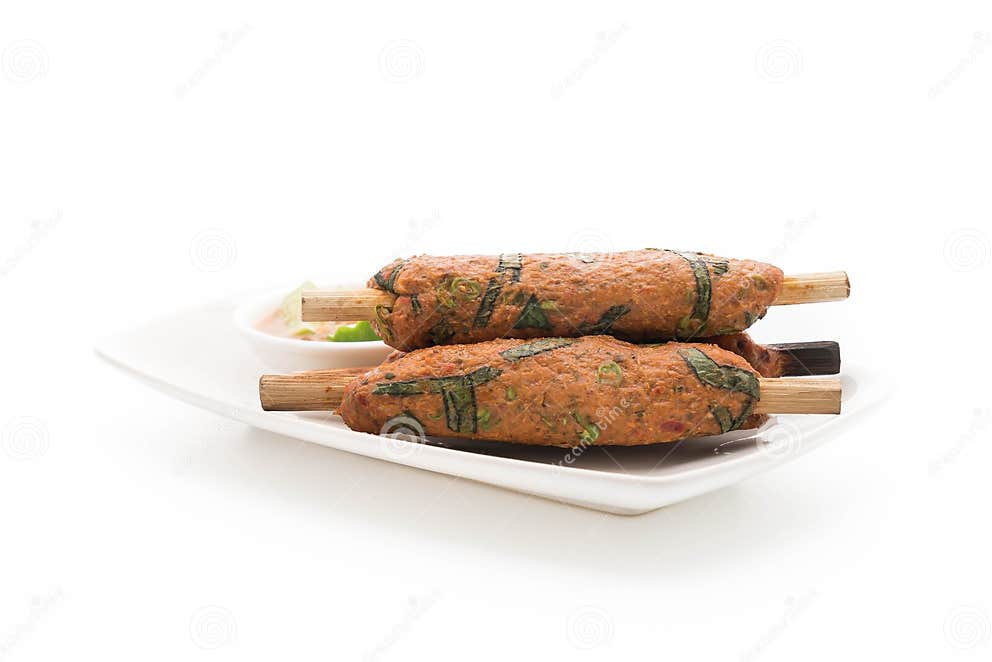 Fried Fish-paste stick stock photo. Image of ball, curried - 95279866