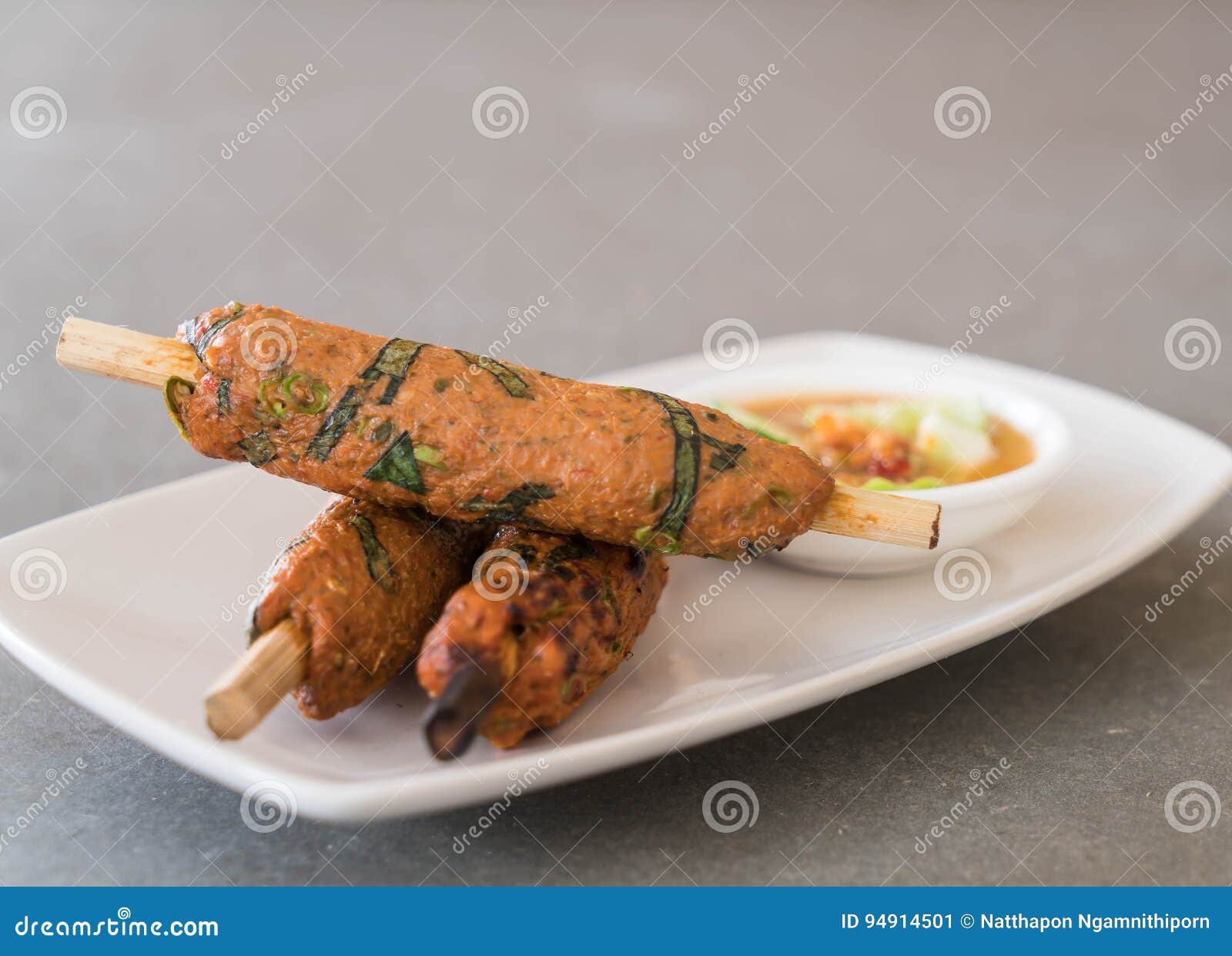 Fried Fish-paste stick stock image. Image of asia, food - 94914501