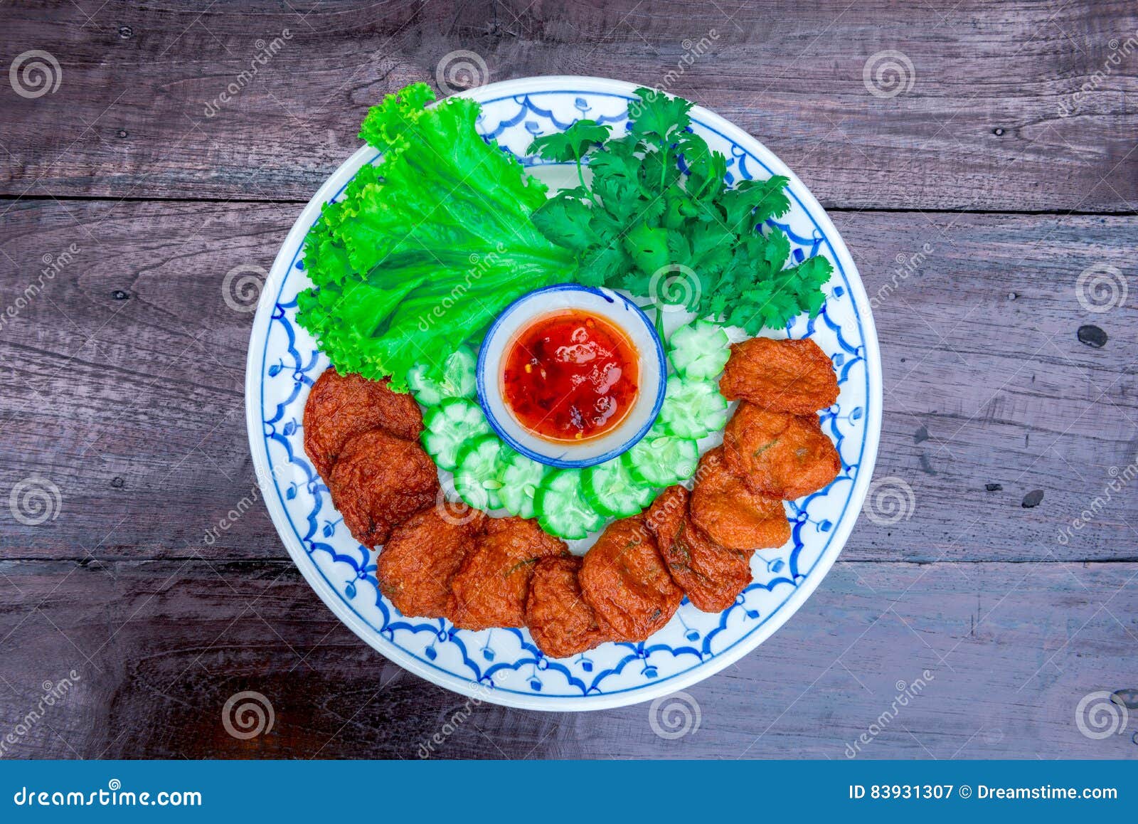 Fried fish patty stock image. Image of appetizer, patty - 83931307