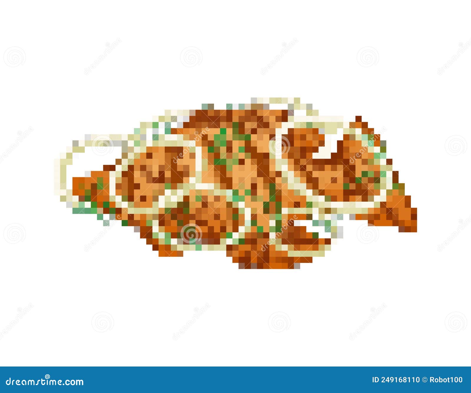 Fish Pixel Art Pattern Seamless. 8 Bit Carp Background. Pixelated ...