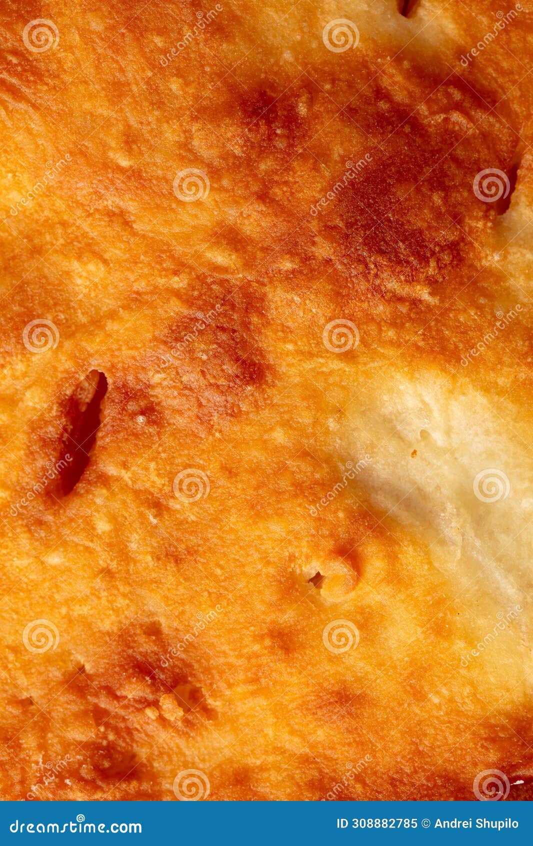 Fried Flatbread As an Abstract Background. Texture Stock Image - Image ...