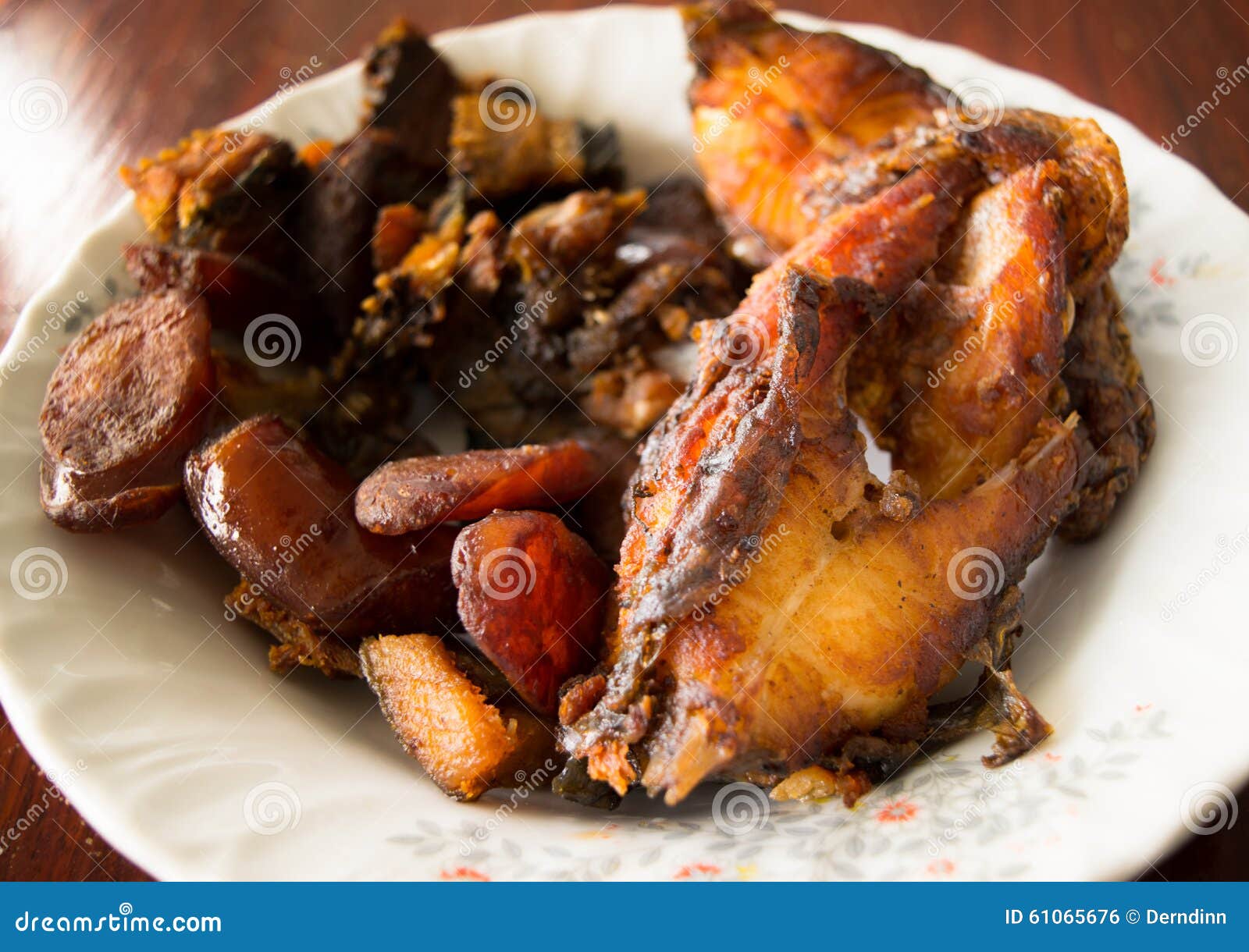 Fried foods. stock photo. Image of foods, food, kind - 61065676
