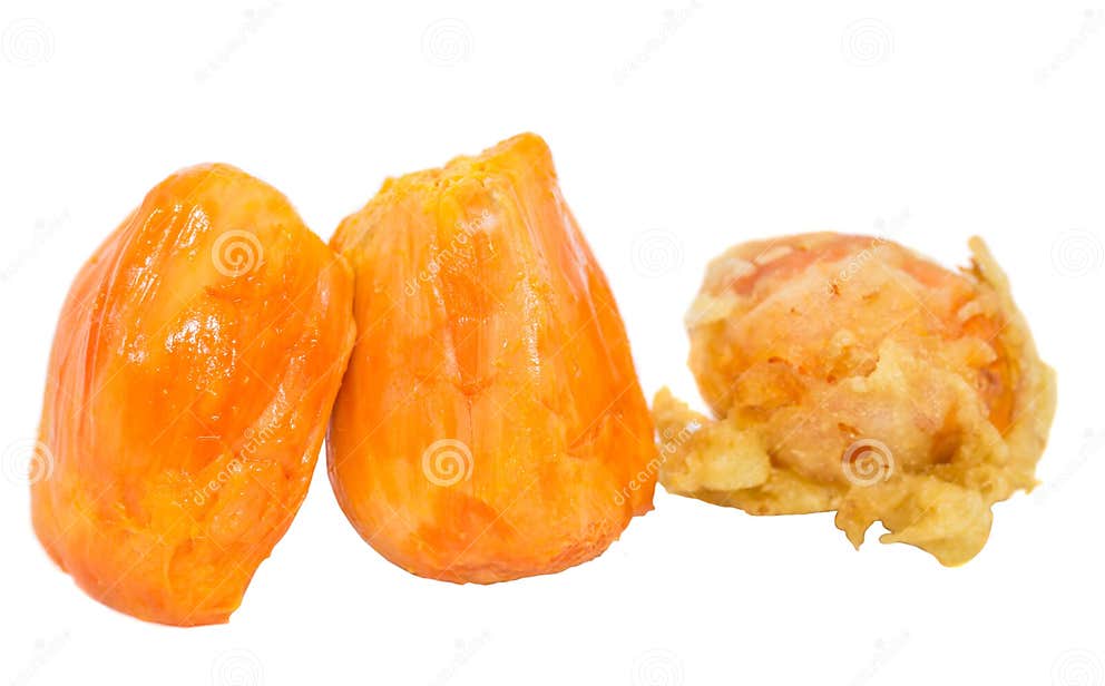Fried and Fresh Chempedak Fruit V Stock Photo - Image of fresh, sized ...