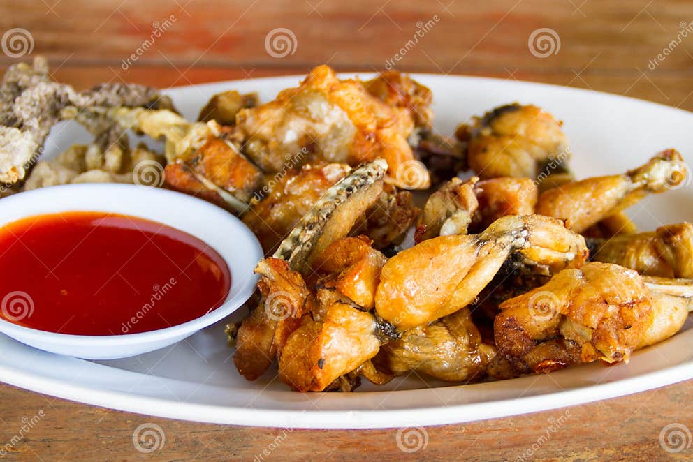 Fried Frog Legs stock image. Image of healthy, legs, cooking - 38286999