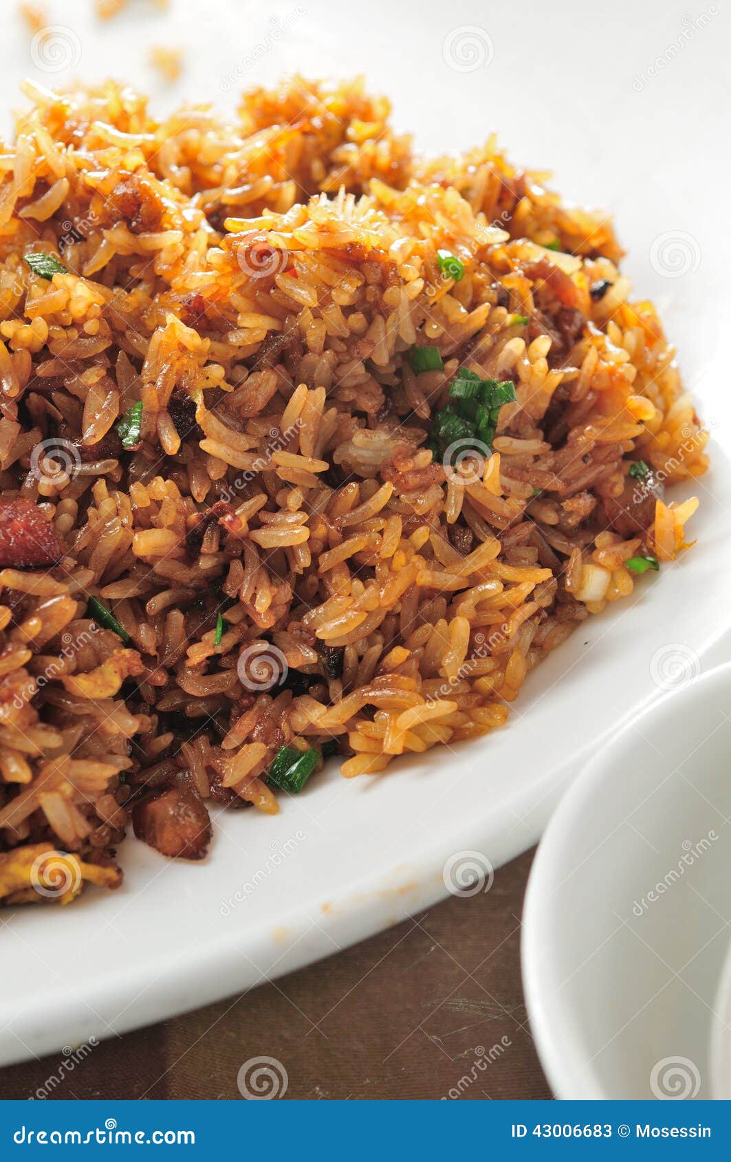 Fried Glutinous Rice Peanut Bean Sticky Rice Stock Image - Image of ...
