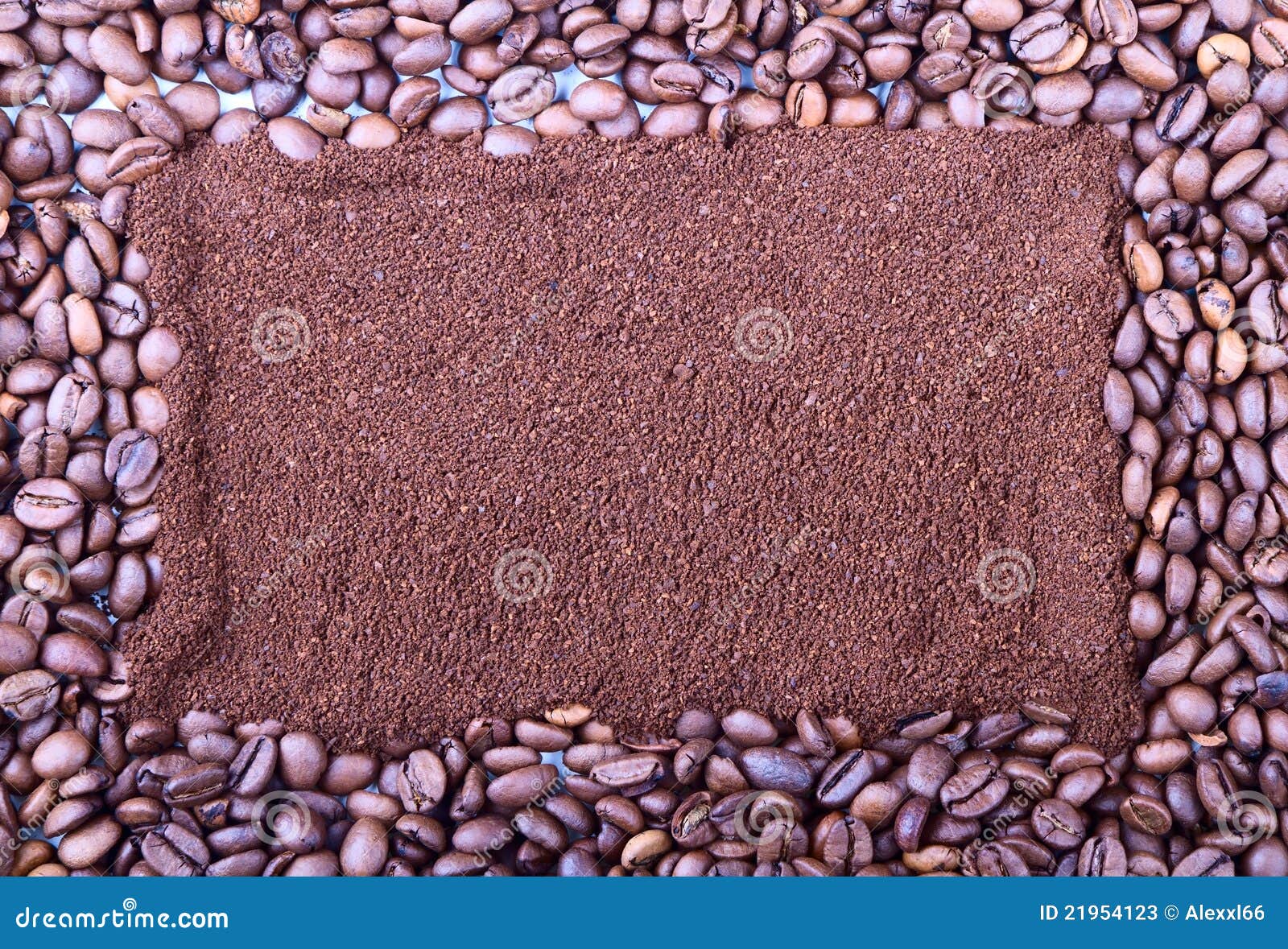 Fried grain coffee stock image. Image of heap, caffeine - 21954123