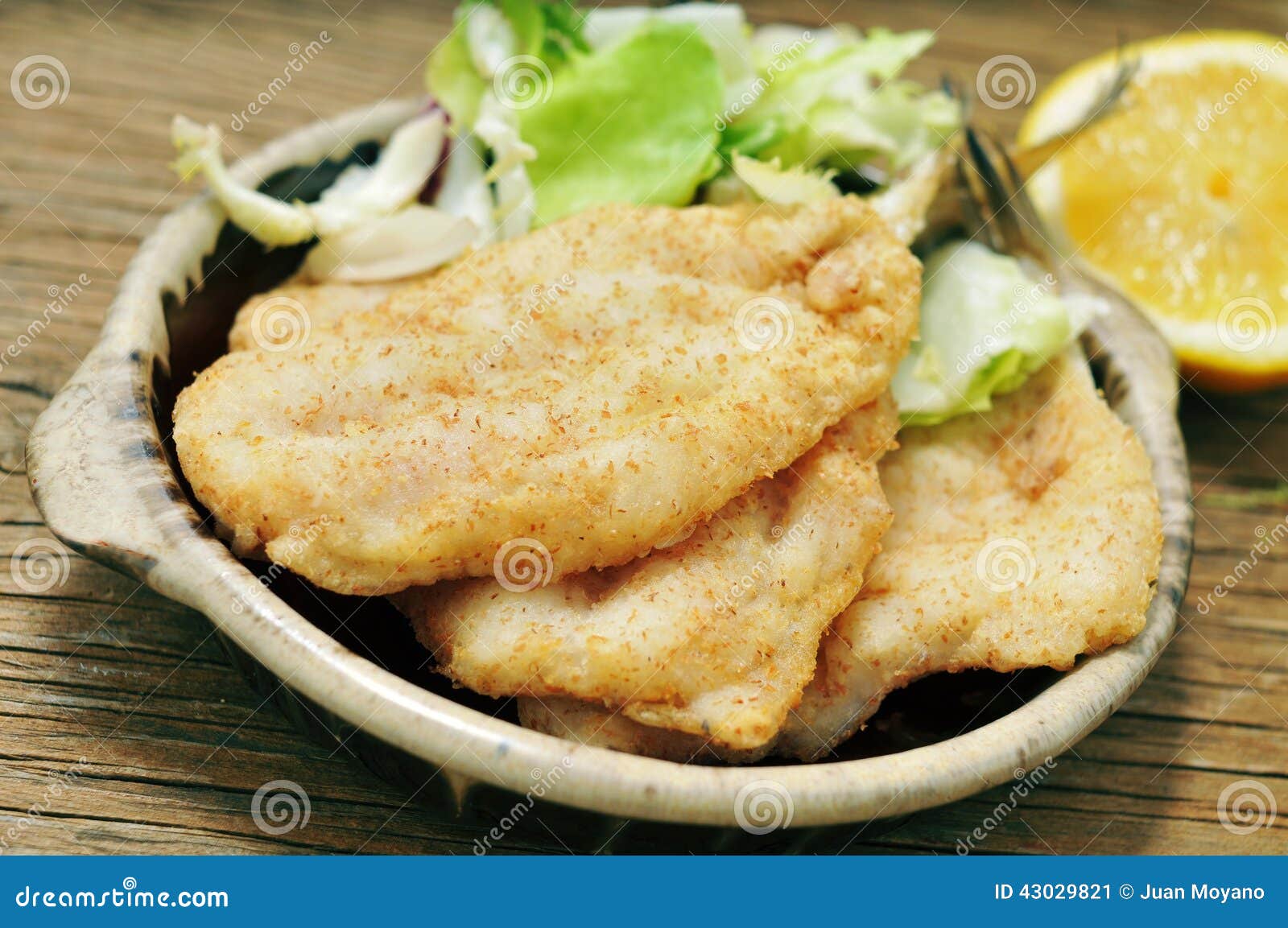 Fried hake stock image. Image of diet, meal, menu, eating - 43029821