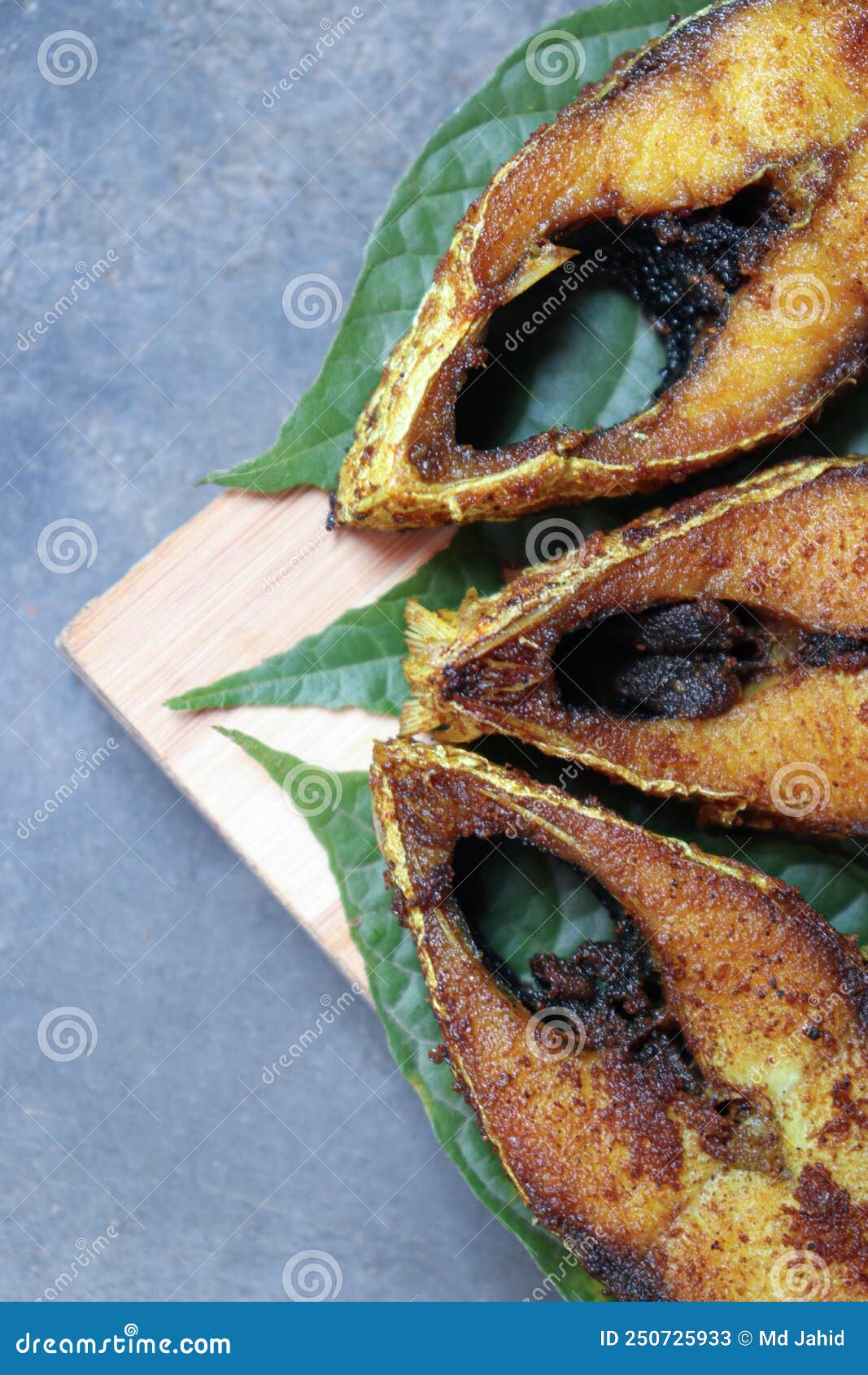 Fried Hilsa Fish on Kitchen Stock Image - Image of delicious, occasion ...