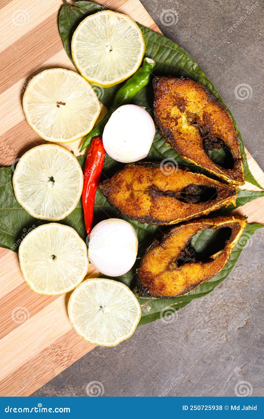 Fried Hilsa Fish on Kitchen Stock Photo - Image of dinner, bangladesh ...