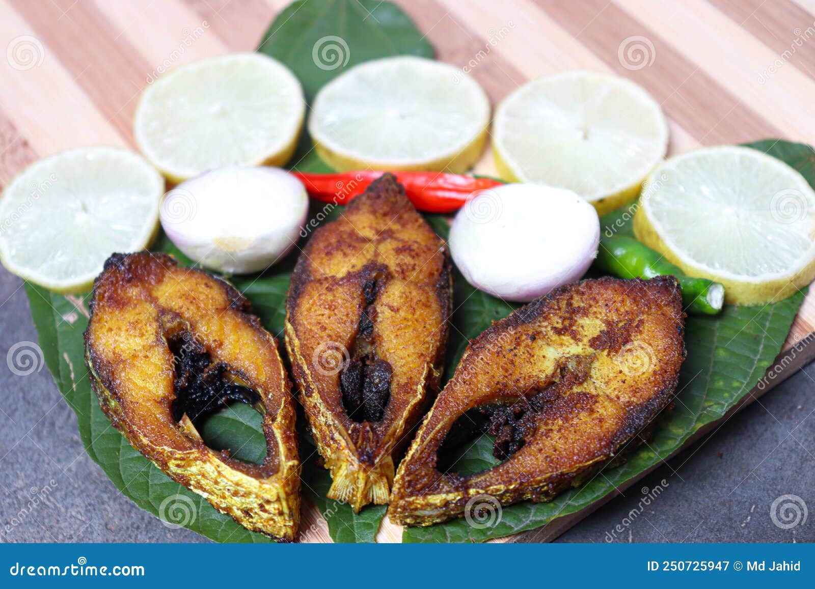 Fried Hilsa Fish on Kitchen Stock Image - Image of uncooked, fresh ...