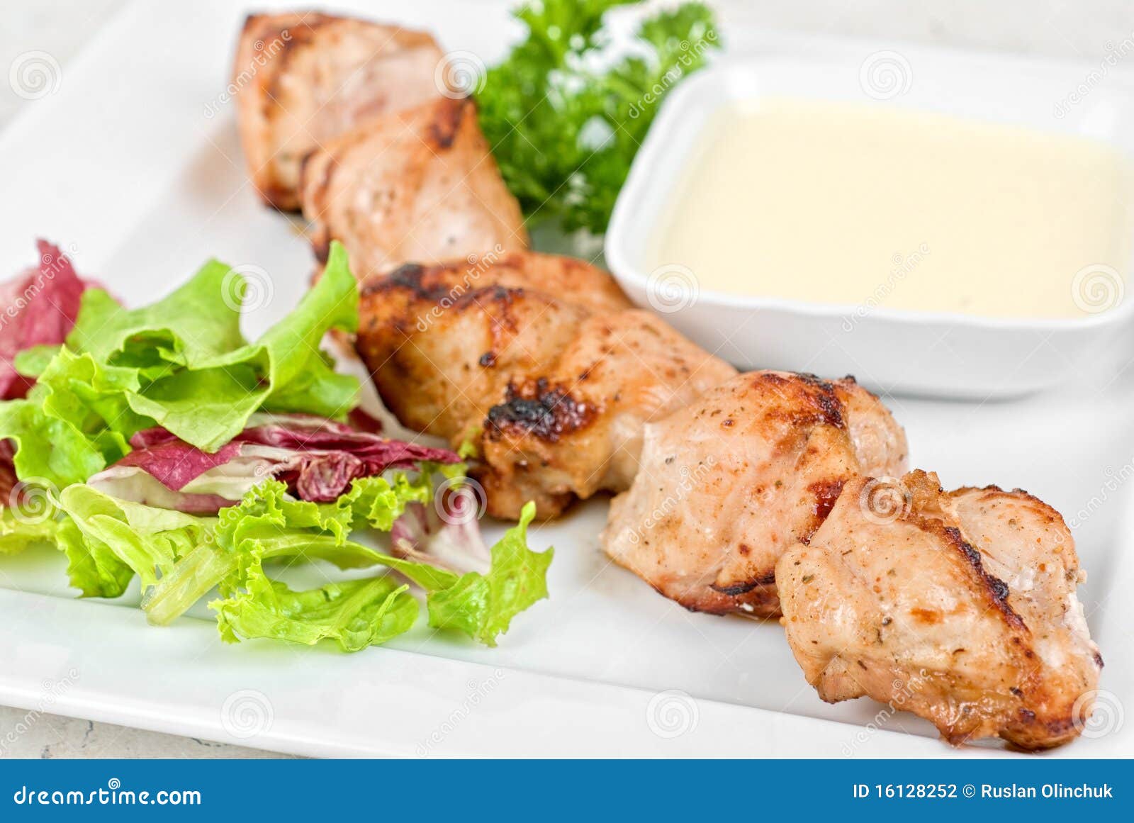 Fried kebab meat stock photo. Image of onion, kitchen - 16128252