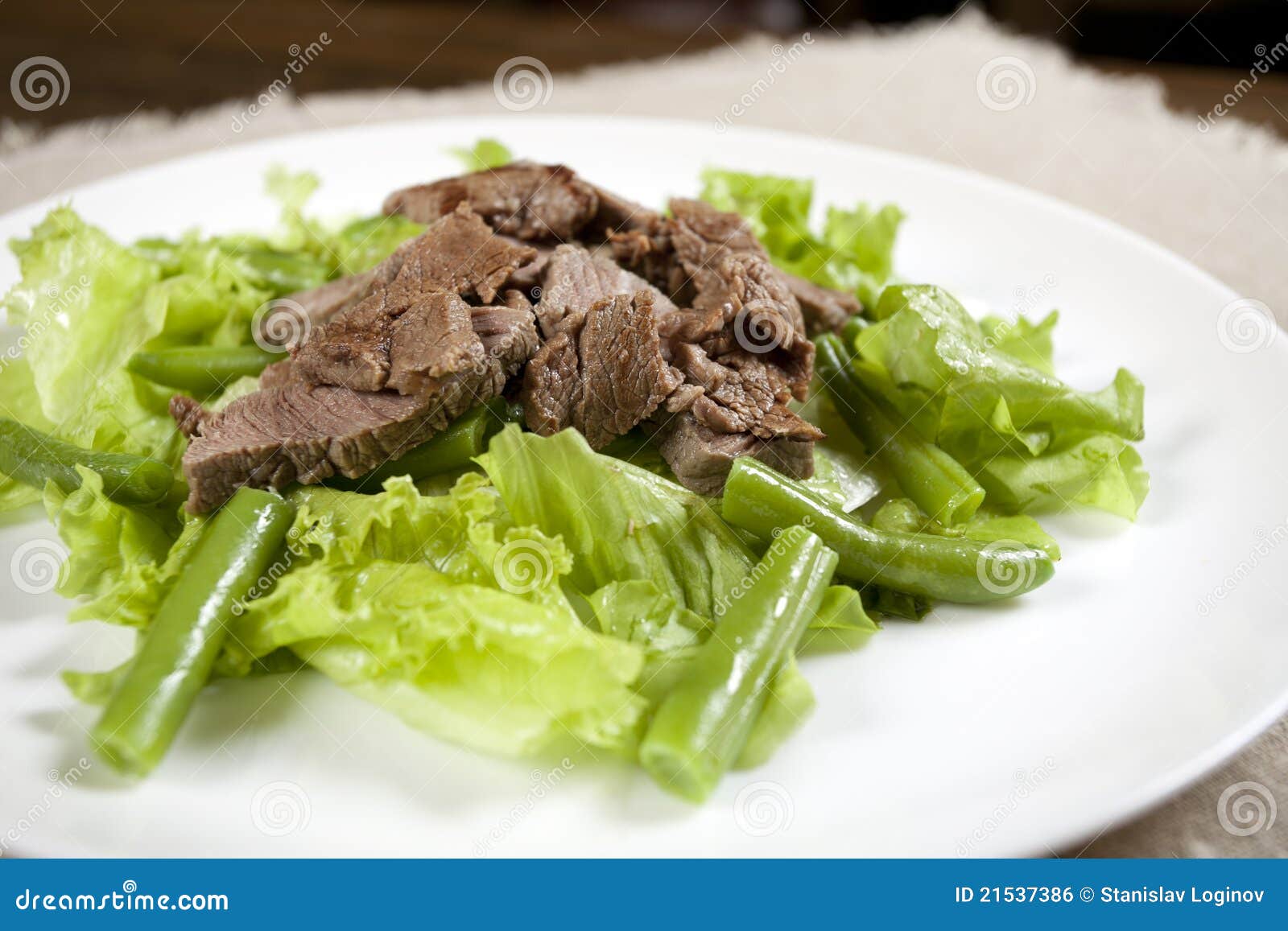 Fried Lamb Knuckles On White Royalty-Free Stock Photo | CartoonDealer ...