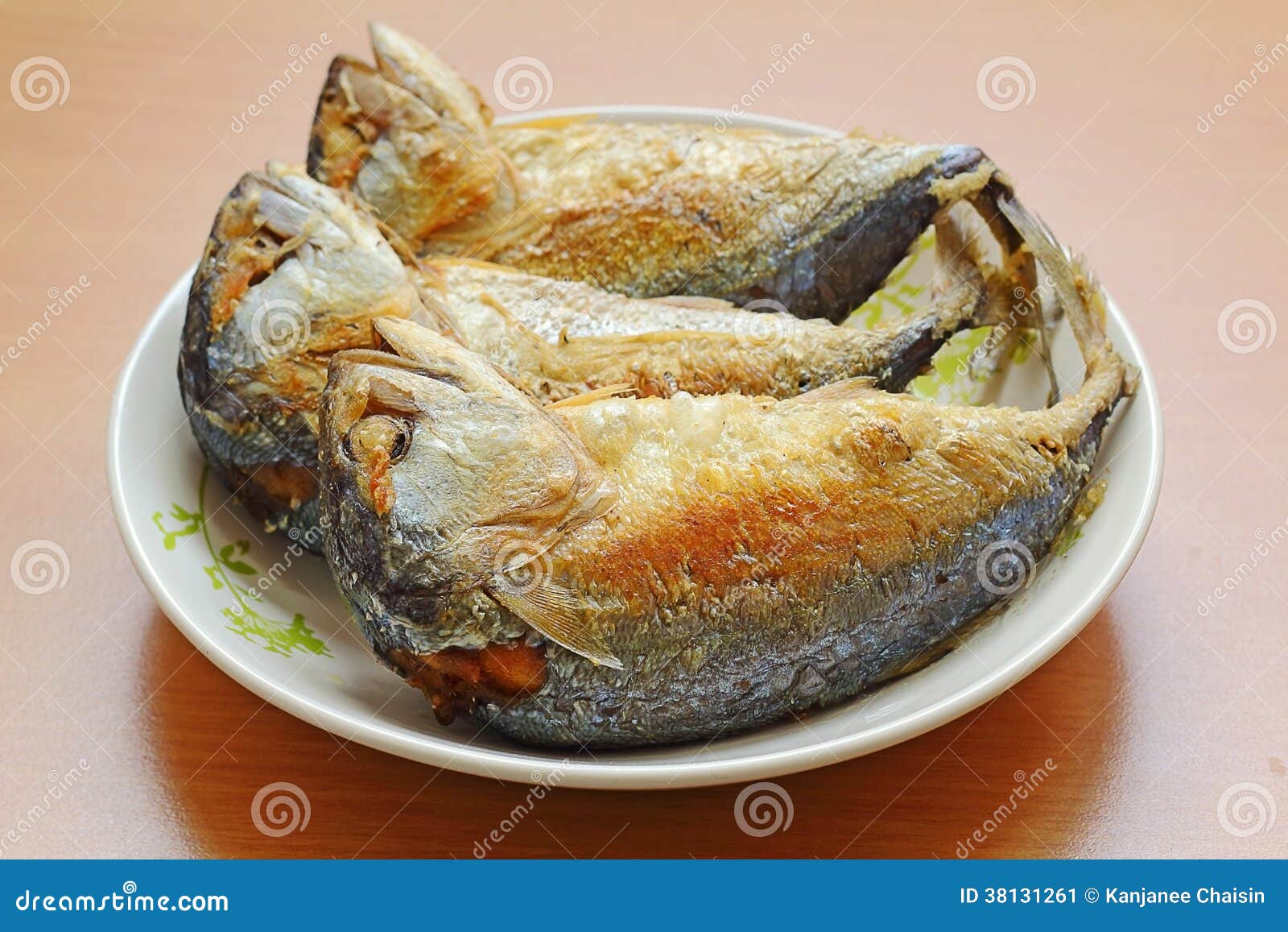 Fried Mackerel stock image. Image of lunch, fish, mackerel - 38131261