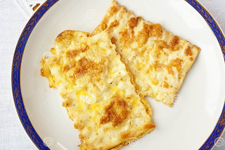 Fried matzah stock photo. Image of ethnicity, brie, traditional - 12764392
