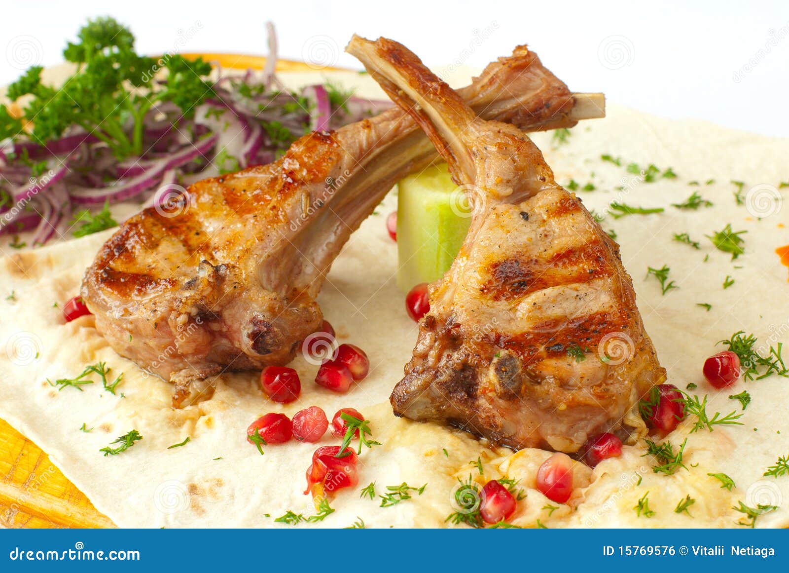 Fried meat stock photo. Image of meat, prepared, snack - 15769576