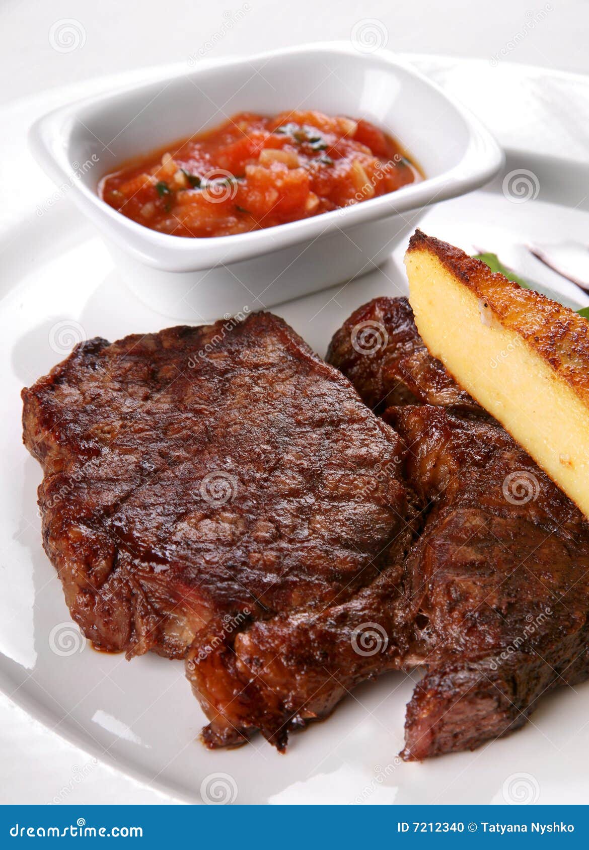 Fried meat stock photo. Image of brown, food, closeup - 7212340