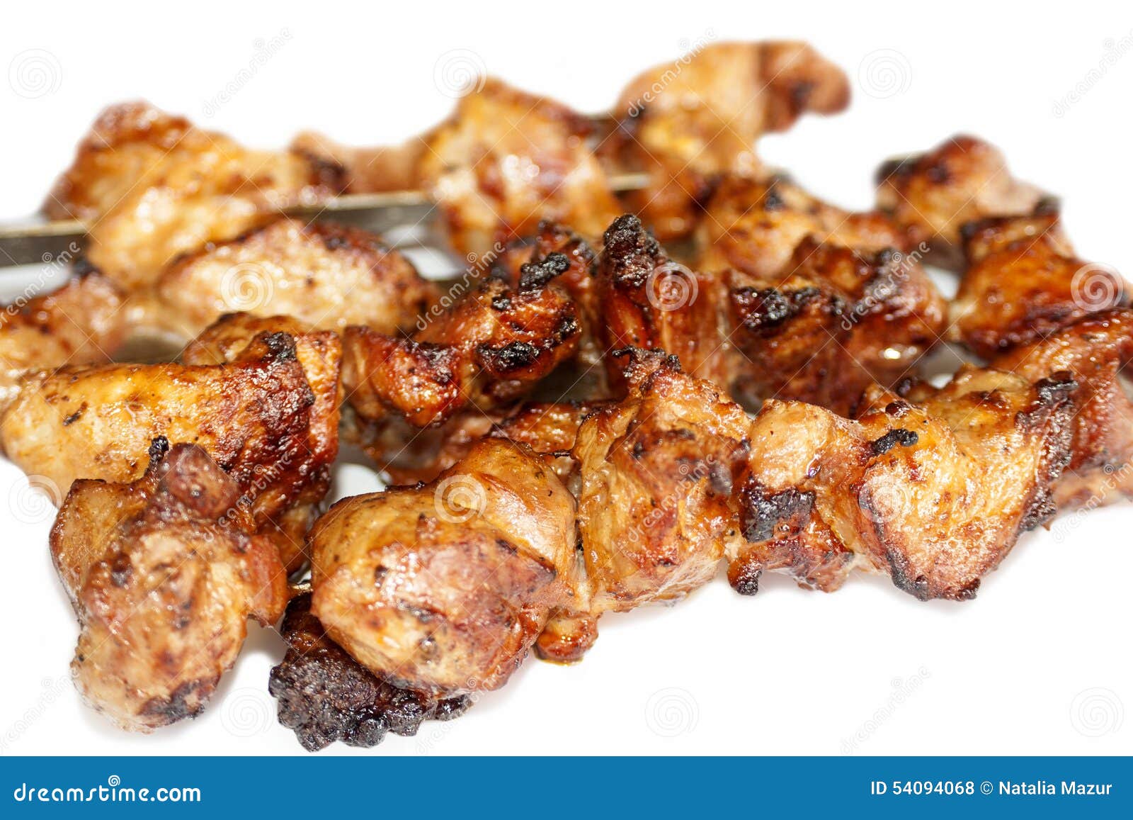 Fried meat stock photo. Image of closeup, grilled, foodstuff - 54094068