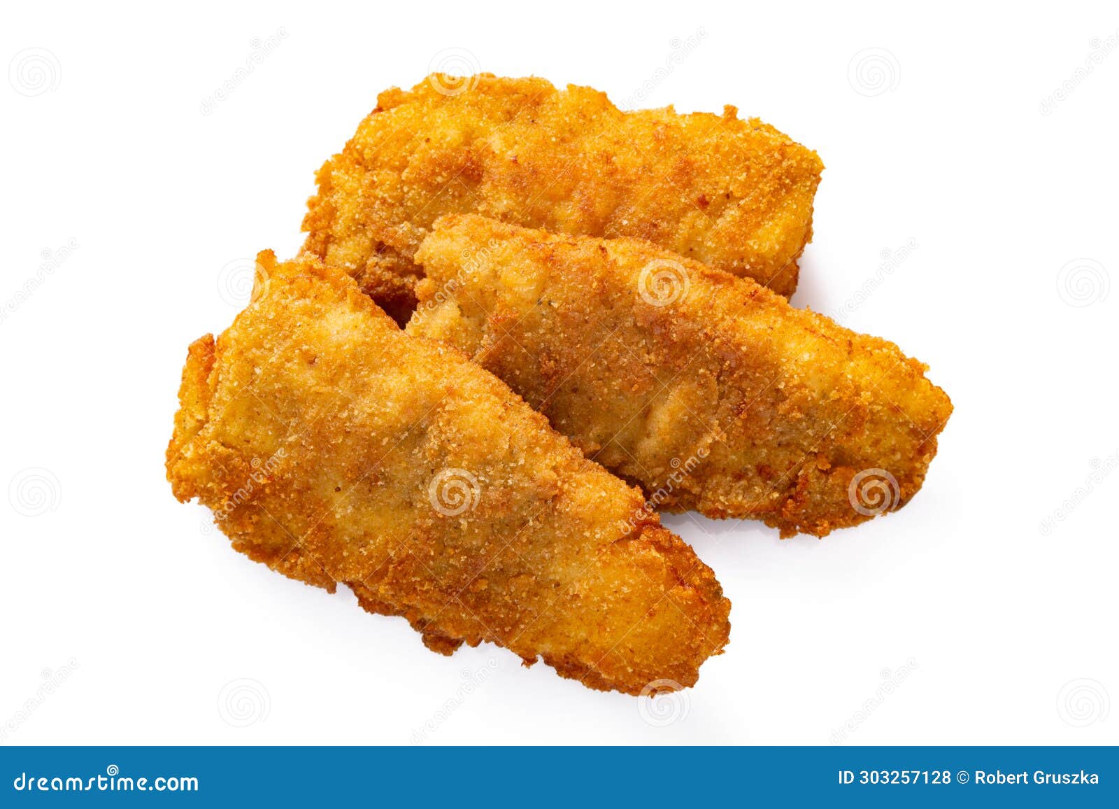 Fried miruna fish stock photo. Image of fillet, meat - 303257128