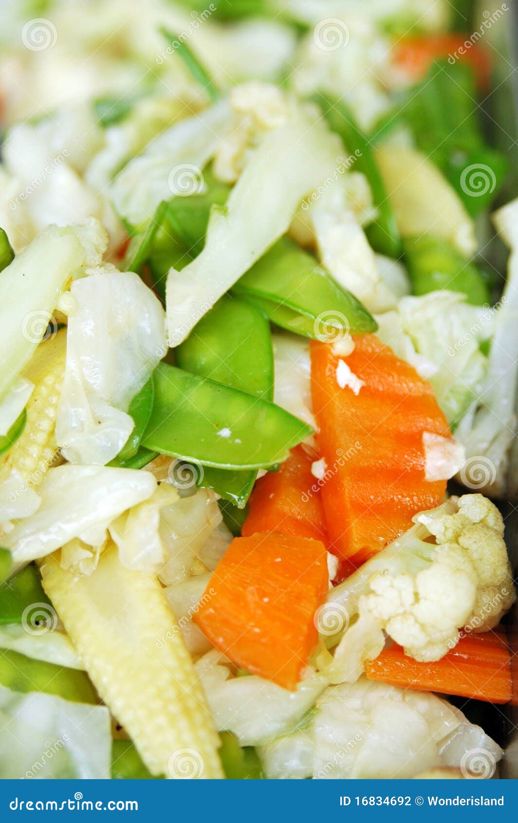 Fried mix vegetables stock photo. Image of bell, green - 16834692