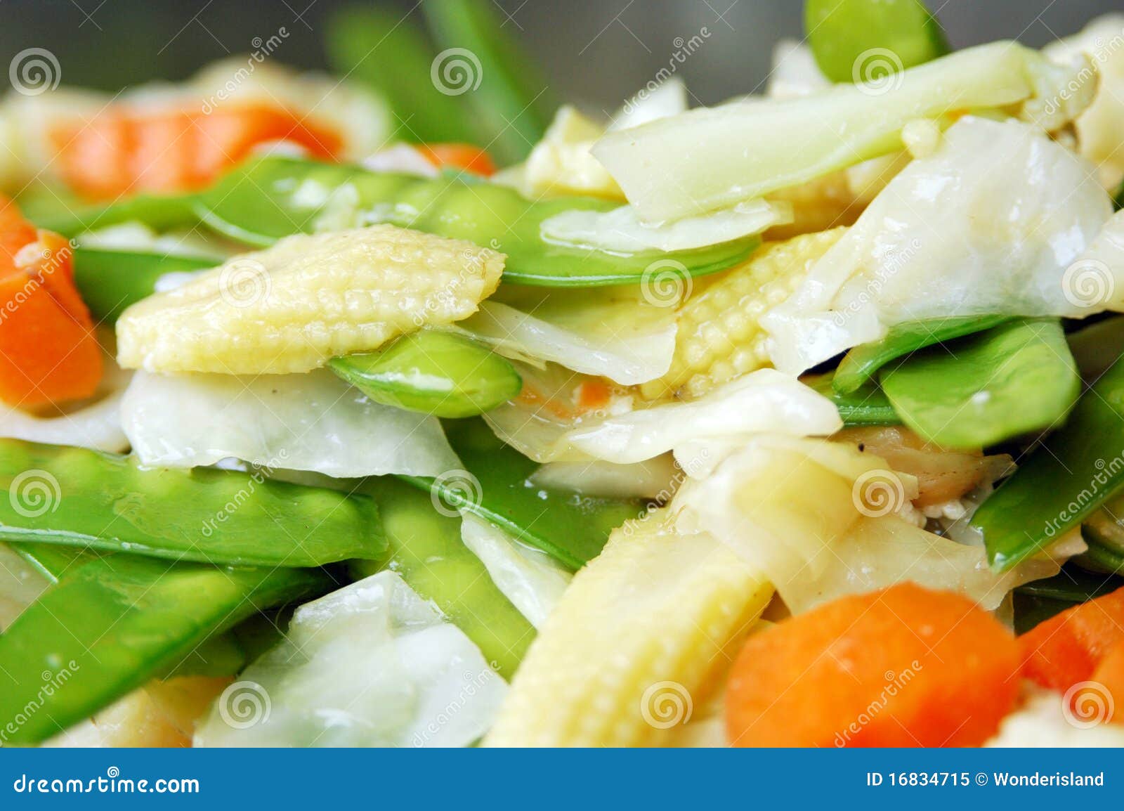 Fried mix vegetables stock image. Image of healthy, broccoli - 16834715