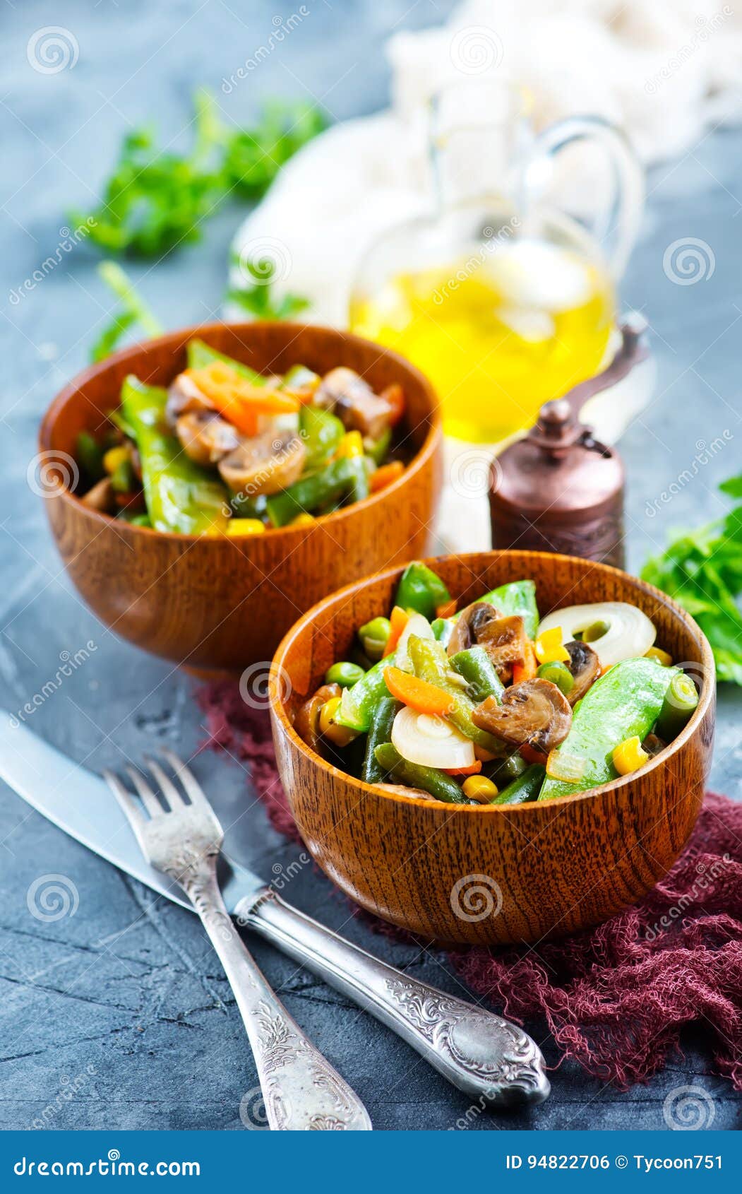 Fried mix vegetables stock photo. Image of healthy, green - 94822706