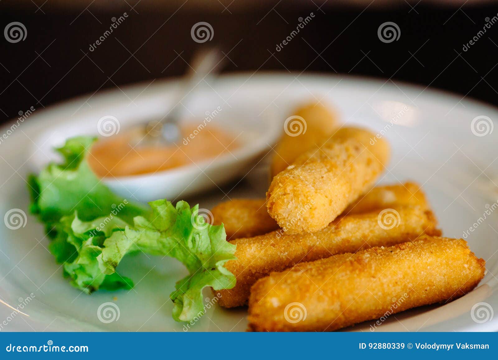 Fried Mozzarella Cheese Sticks Breaded Stock Image - Image of mozza ...