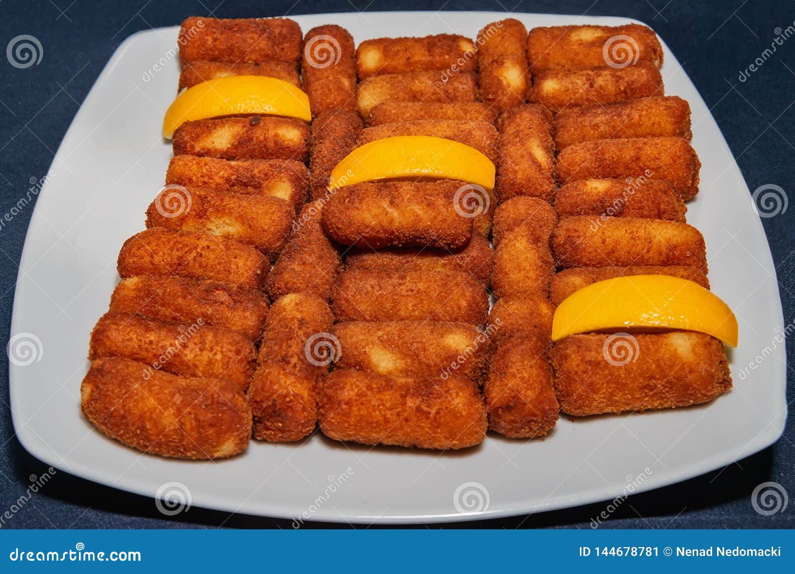 Fried Mozzarella Cheese Sticks Breaded Stock Image - Image of breaded ...