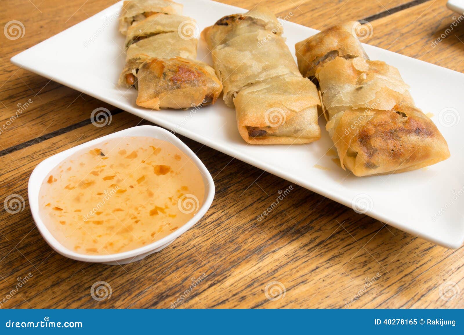 Fried Mushroom Spring Rolls Stock Image - Image of lettuce, fried: 40278165