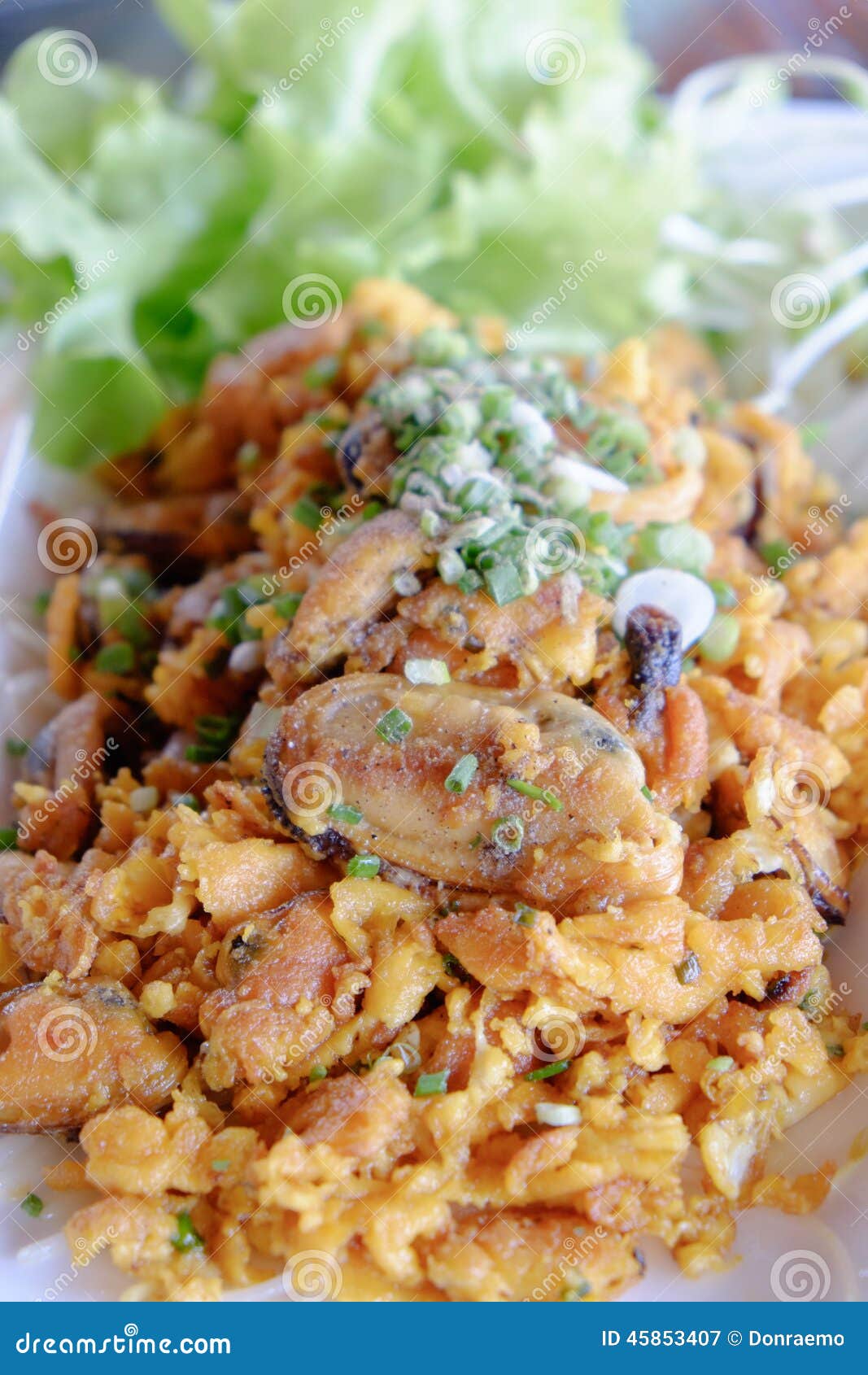 Fried mussel stock image. Image of flour, mussel, closeup - 45853407