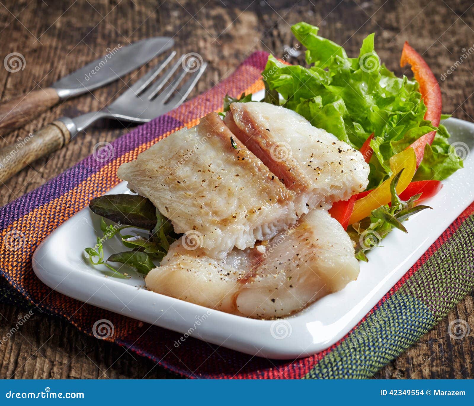 Fried Pangasius Fish Fillet Pieces Stock Photo - Image of cooking ...