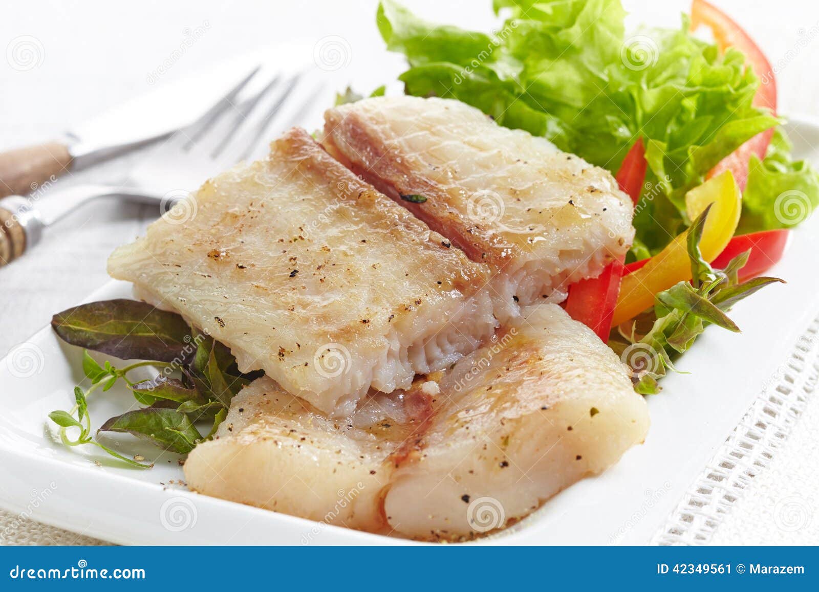 Fried Pangasius Fish Fillet Pieces Stock Image | CartoonDealer.com ...