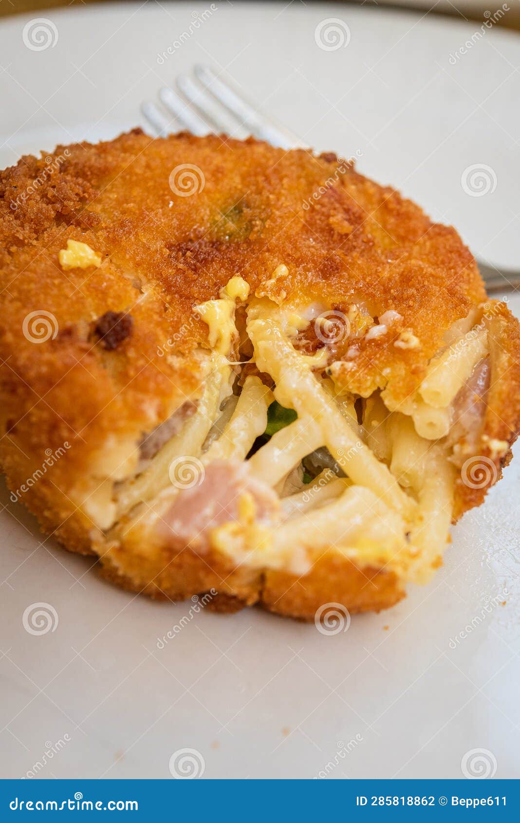 Fried Pasta Appetizer stock photo. Image of heritage - 285818862