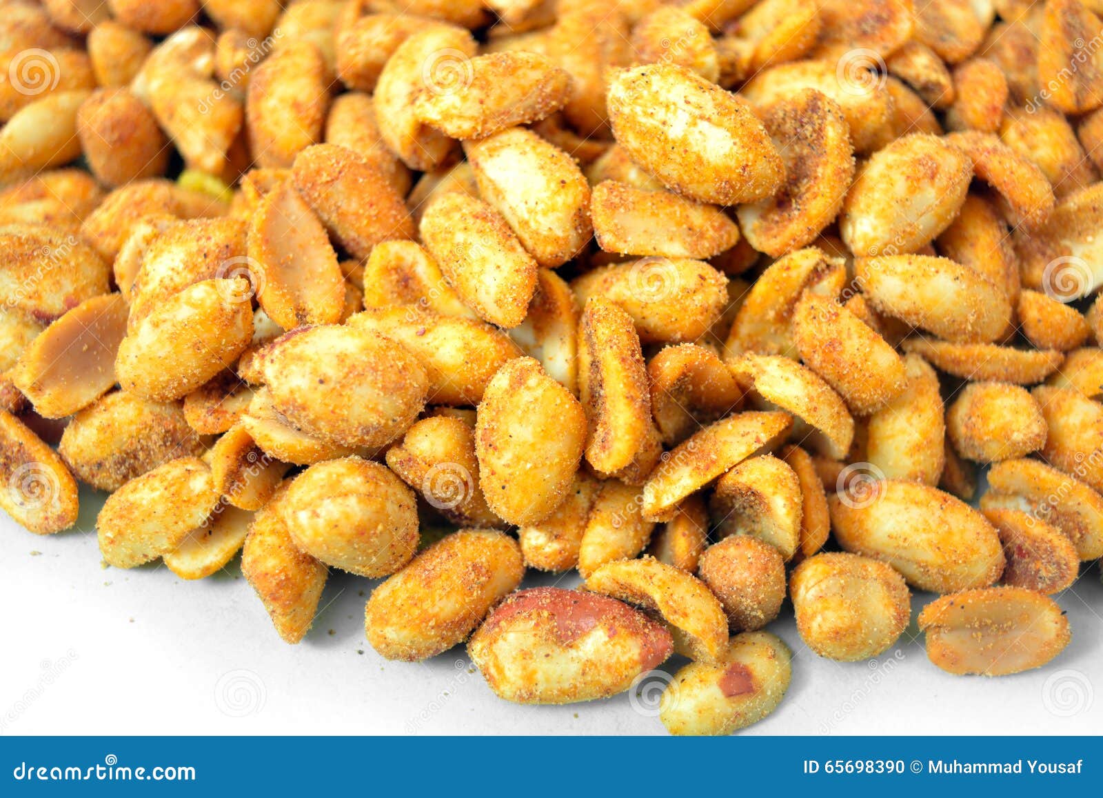 Fried peanut stock photo. Image of india, isolated, bowl - 65698390