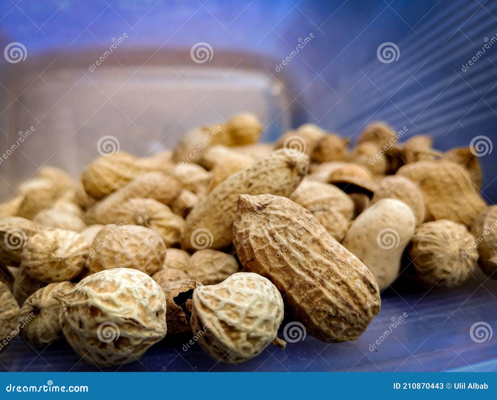Crispy peanuts stock image. Image of legume, food, flake - 210870443