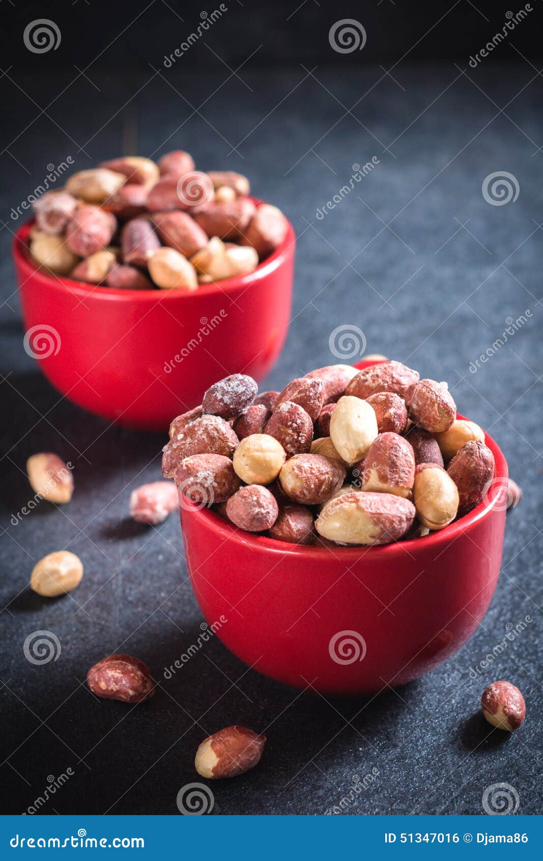Fried penuts stock photo. Image of closeup, seed, object - 51347016