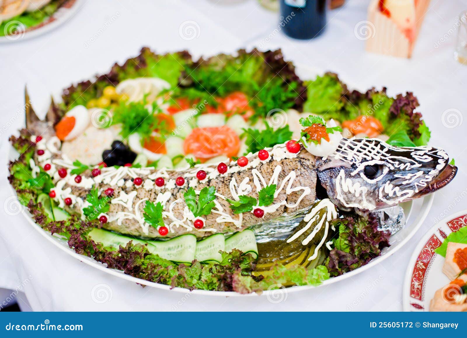 Fried pike stock photo. Image of cuisine, healthy, breakfast - 25605172