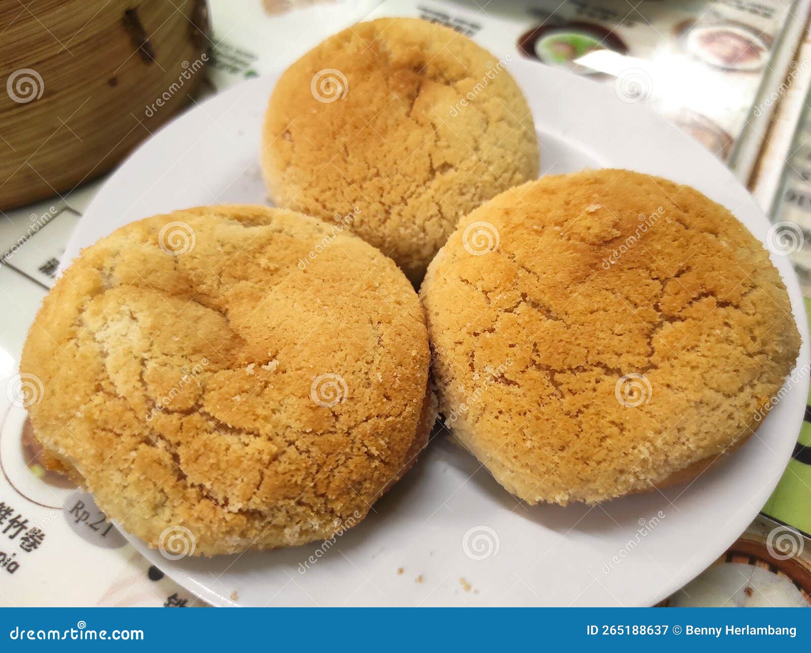 Fried Pork Bapao for Breakfast Stock Image - Image of dessert, cuisine ...