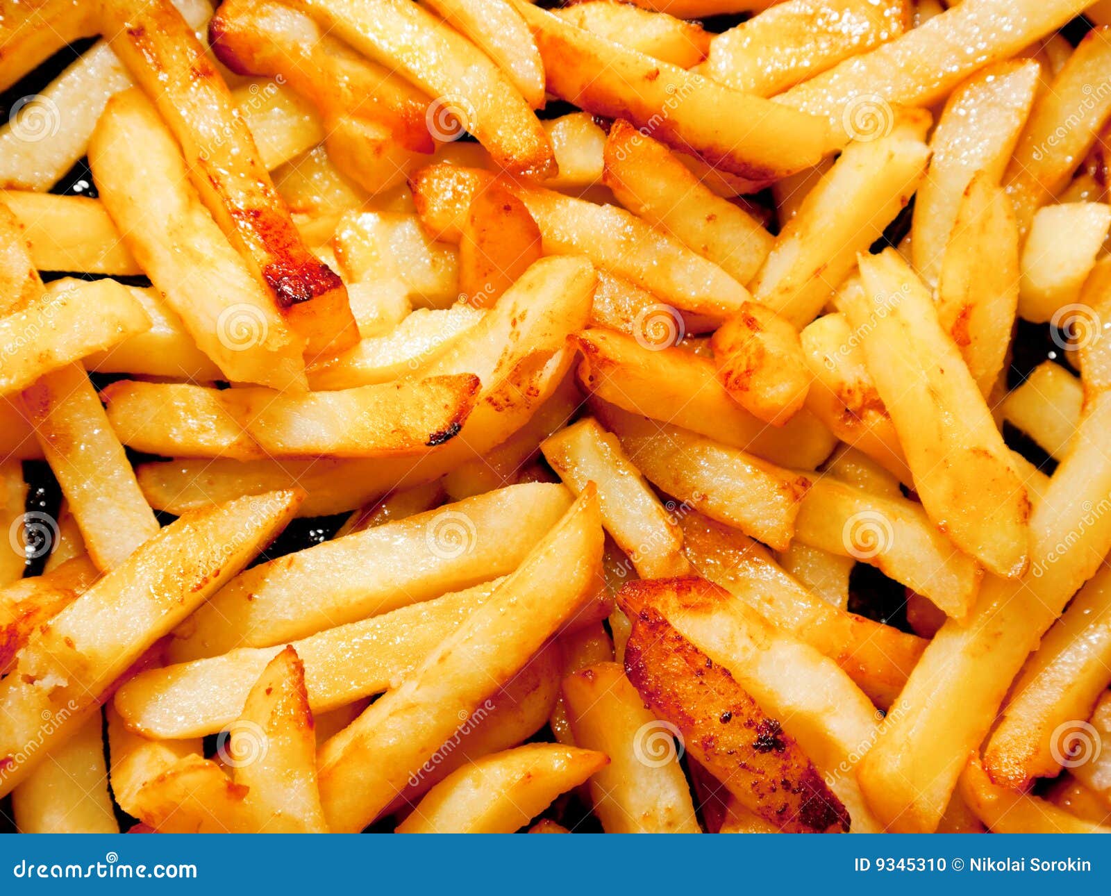 Fried potato stock photo. Image of close, health, breaded - 9345310