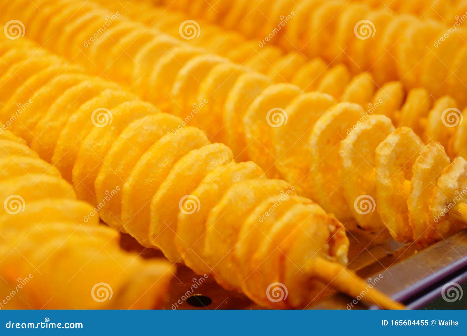 Fried Potato Chips, a String of Potato Chips Fried, into a Delicious ...