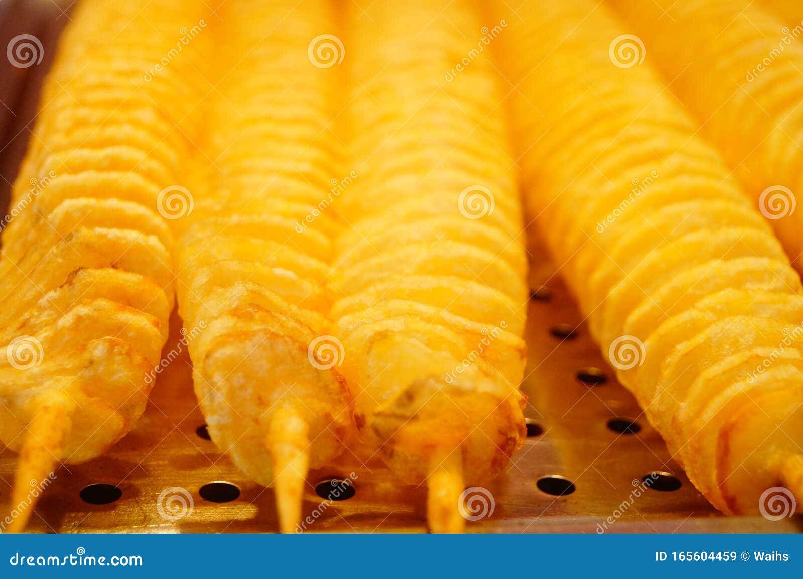 Fried Potato Chips, a String of Potato Chips Fried, into a Delicious ...